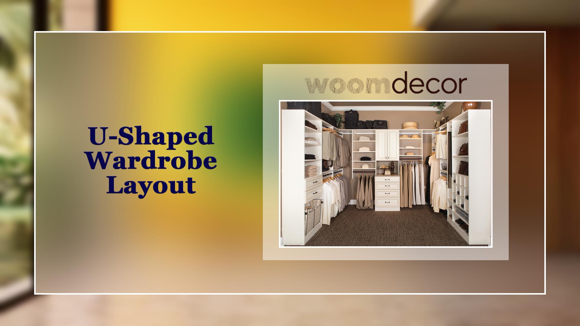 Best Wardrobes Layout For Master Bedroom's - Woomdecor Buy Home Decor ...