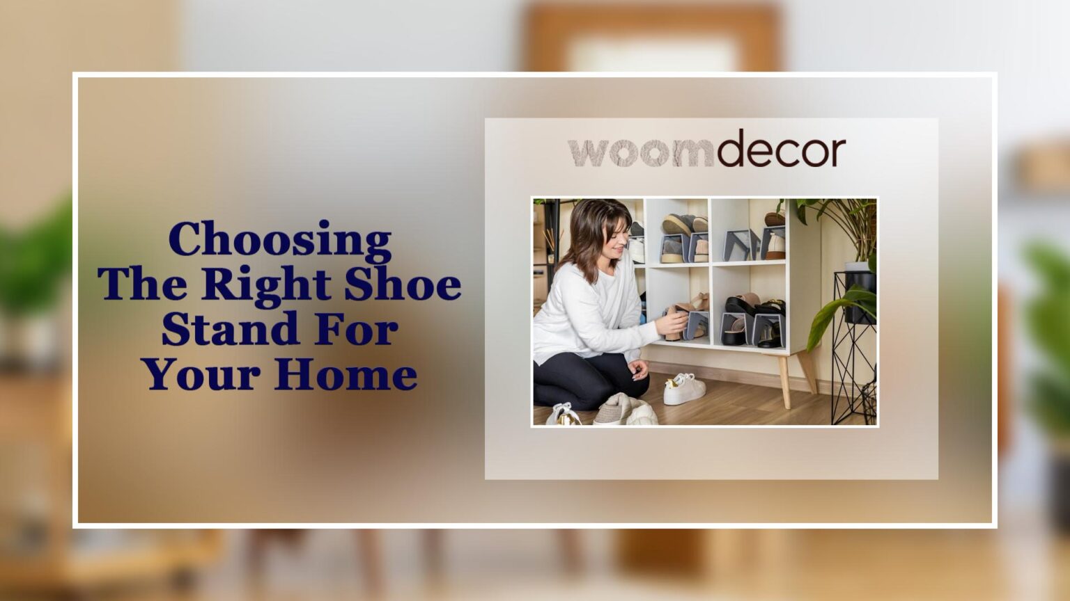 Choosing The Right Shoe Stand For Your Home - Woomdecor Buy Home Decor ...